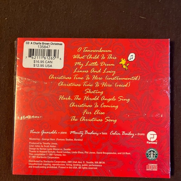 Other | Starbucks Holiday Music Cd | Poshmark